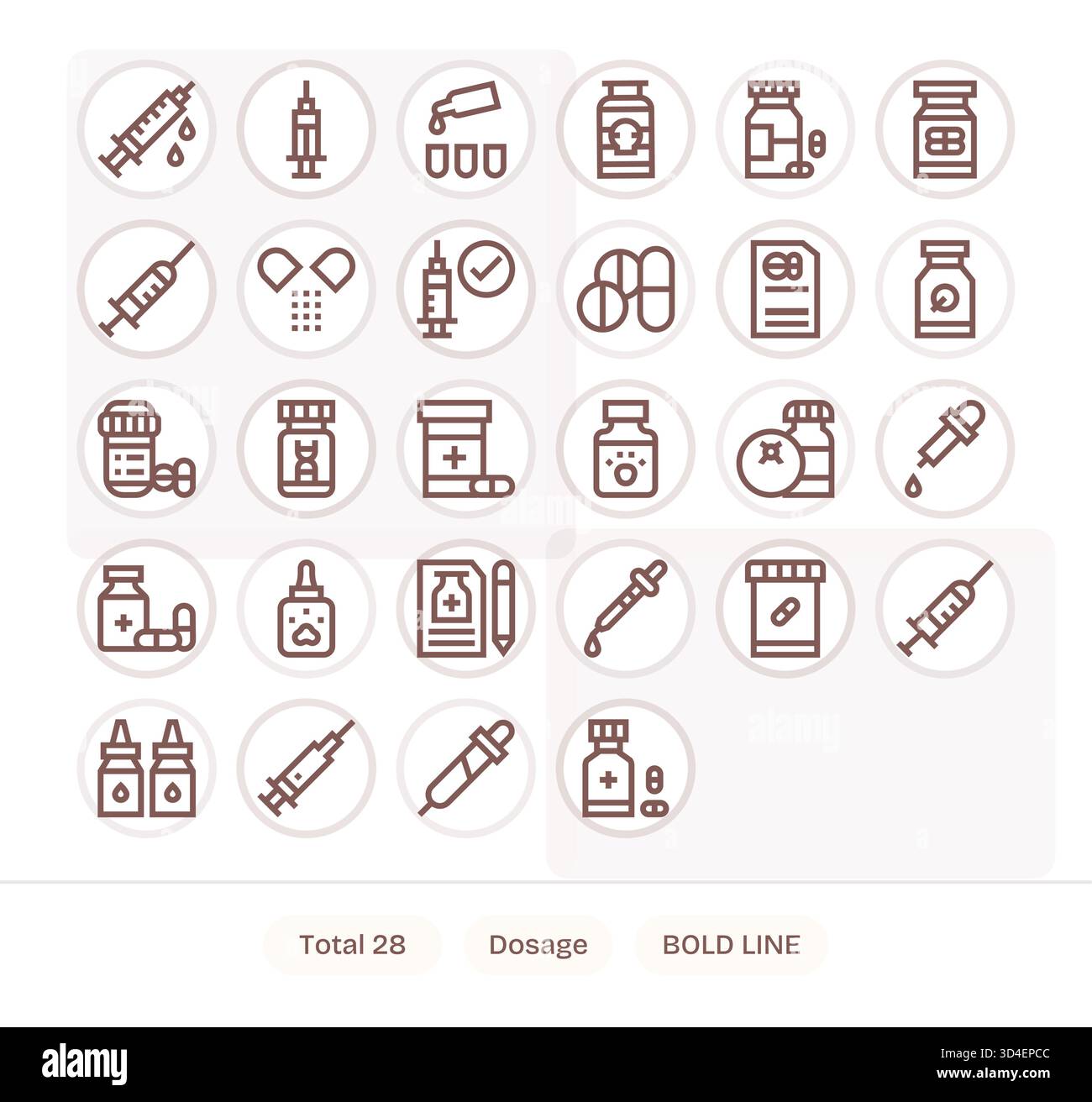 Dosage micrograms Stock Vector Images - Alamy
