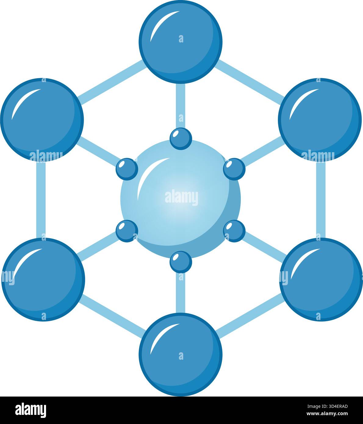 Visualization of interconnected elements Cut Out Stock Images ...