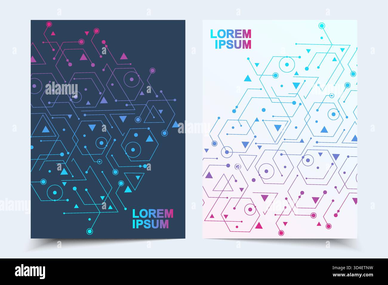 Modern scientific, medical, health care, digital technology concept ...