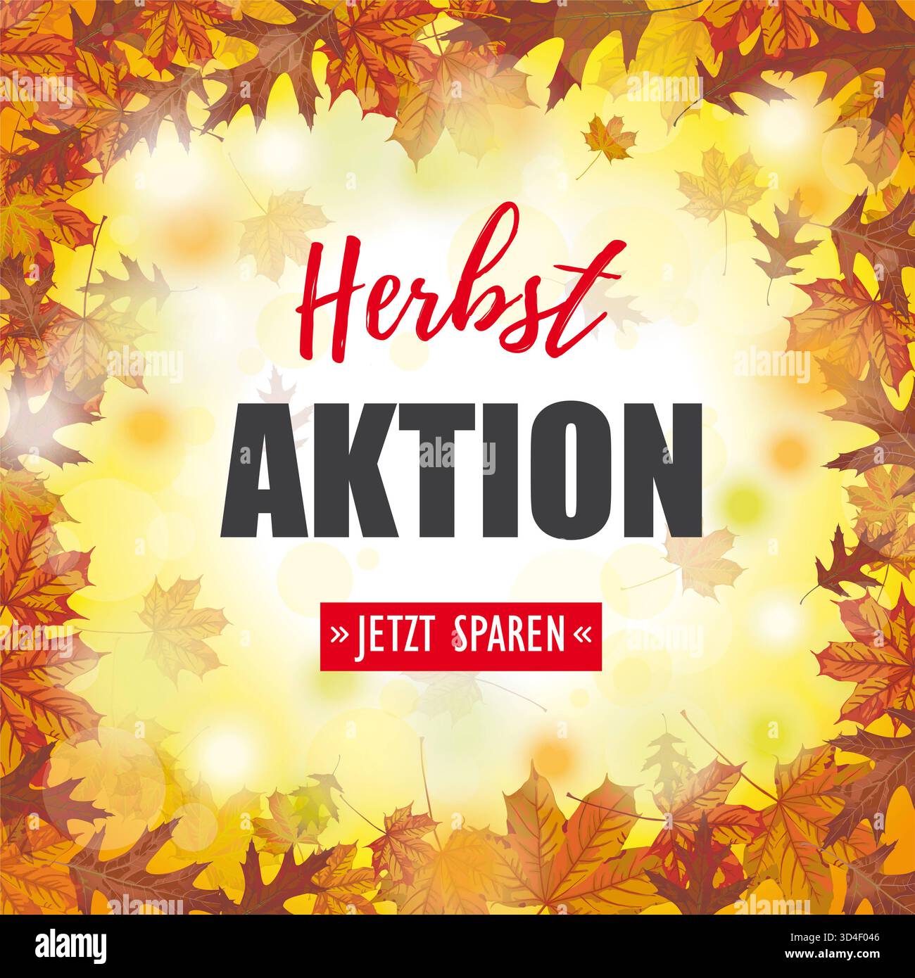 Outside Autumn Foliage Fall Herbst Aktion Bokeh German text ...