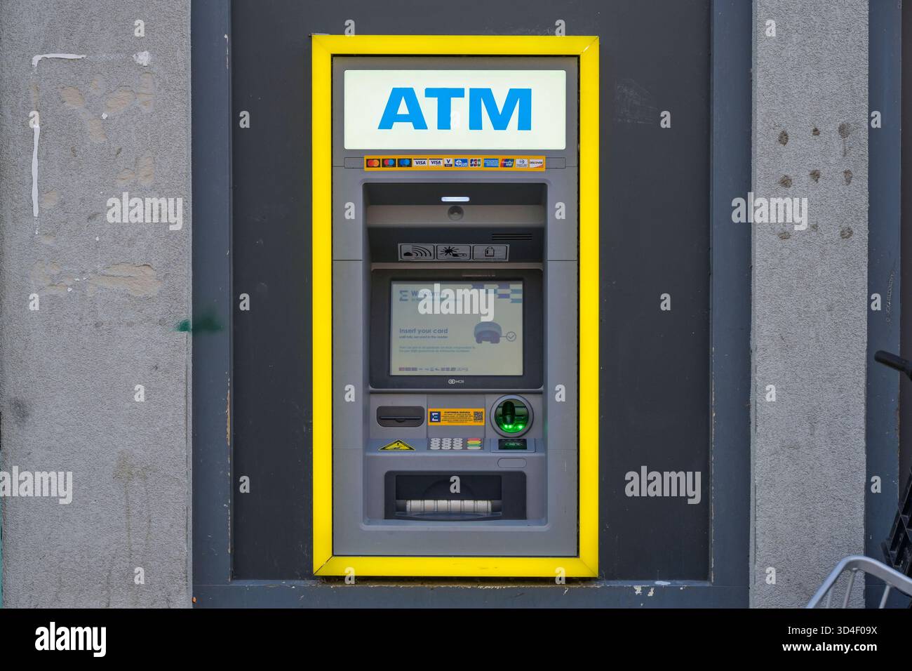 ATM, Geldautomat, Amsterdam, Niederlande *** ATM, cash machine ...