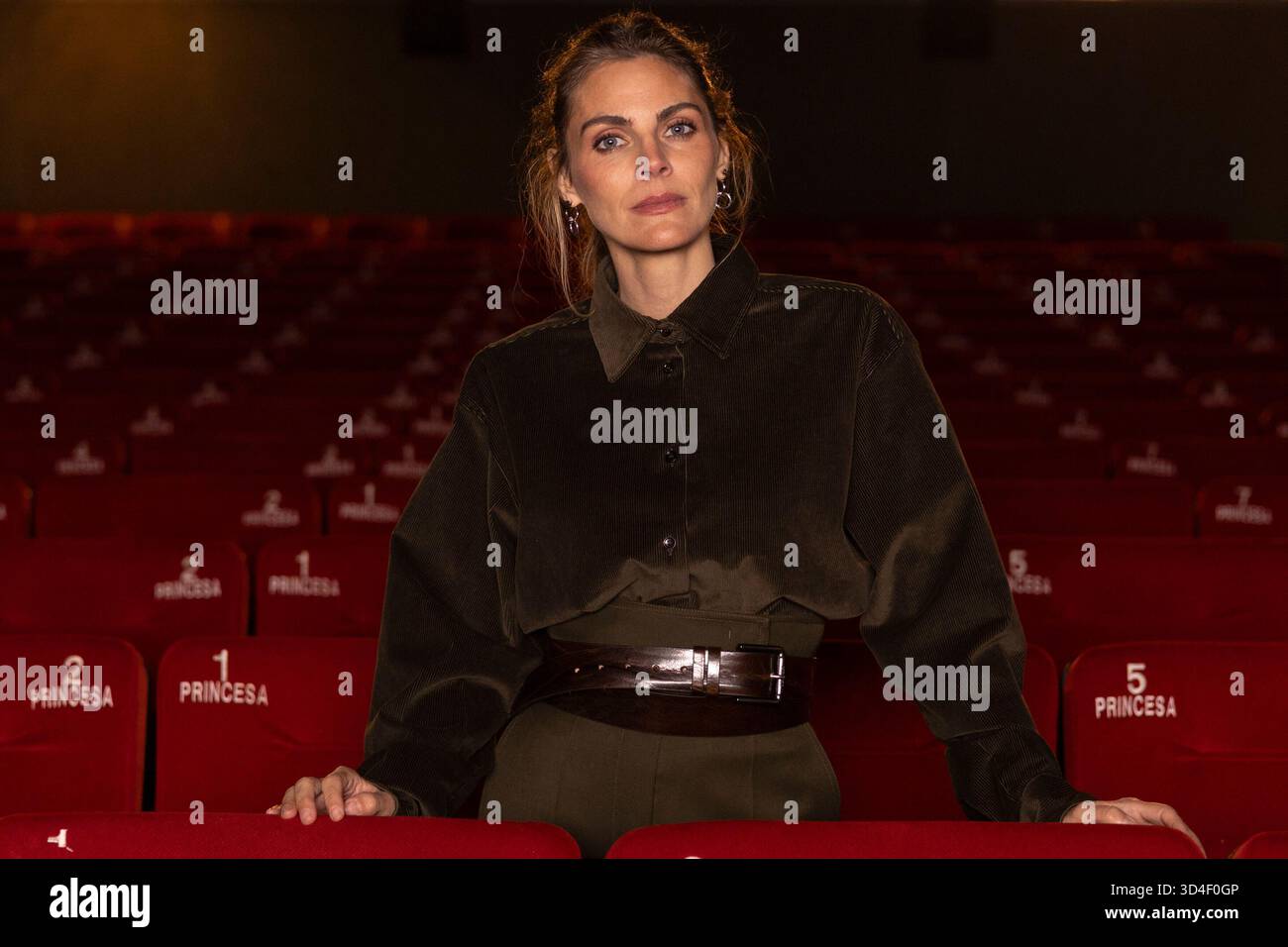 Amaia Salamanca Poses portrait session 'Siempre Es Invierno', at on ...