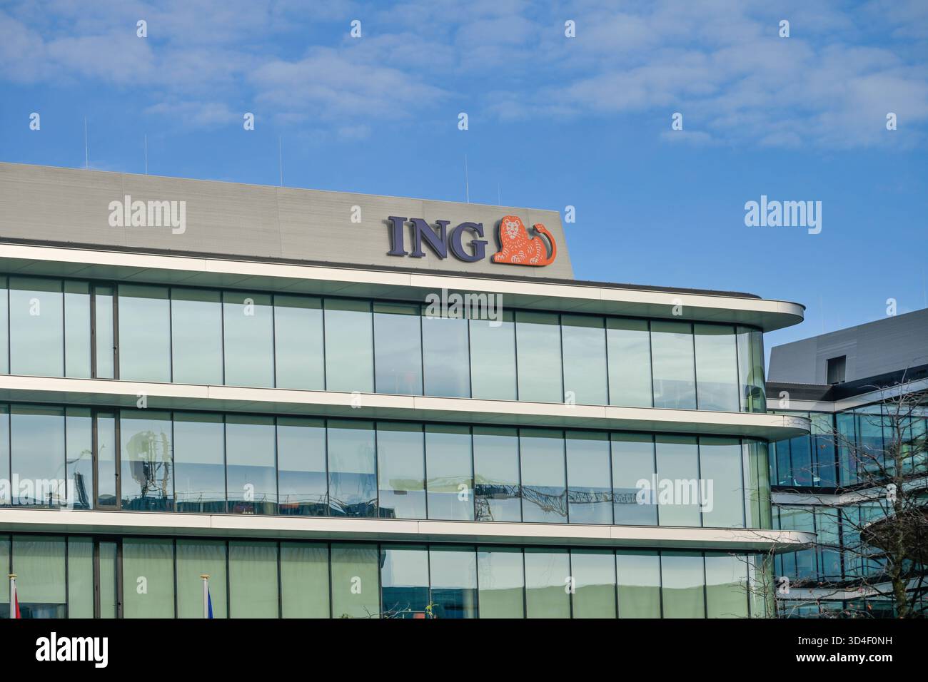 ING Diba Bank, Zentrale, Bijlmerdreef, Stadtbezirk Zuidoost, Amsterdam ...