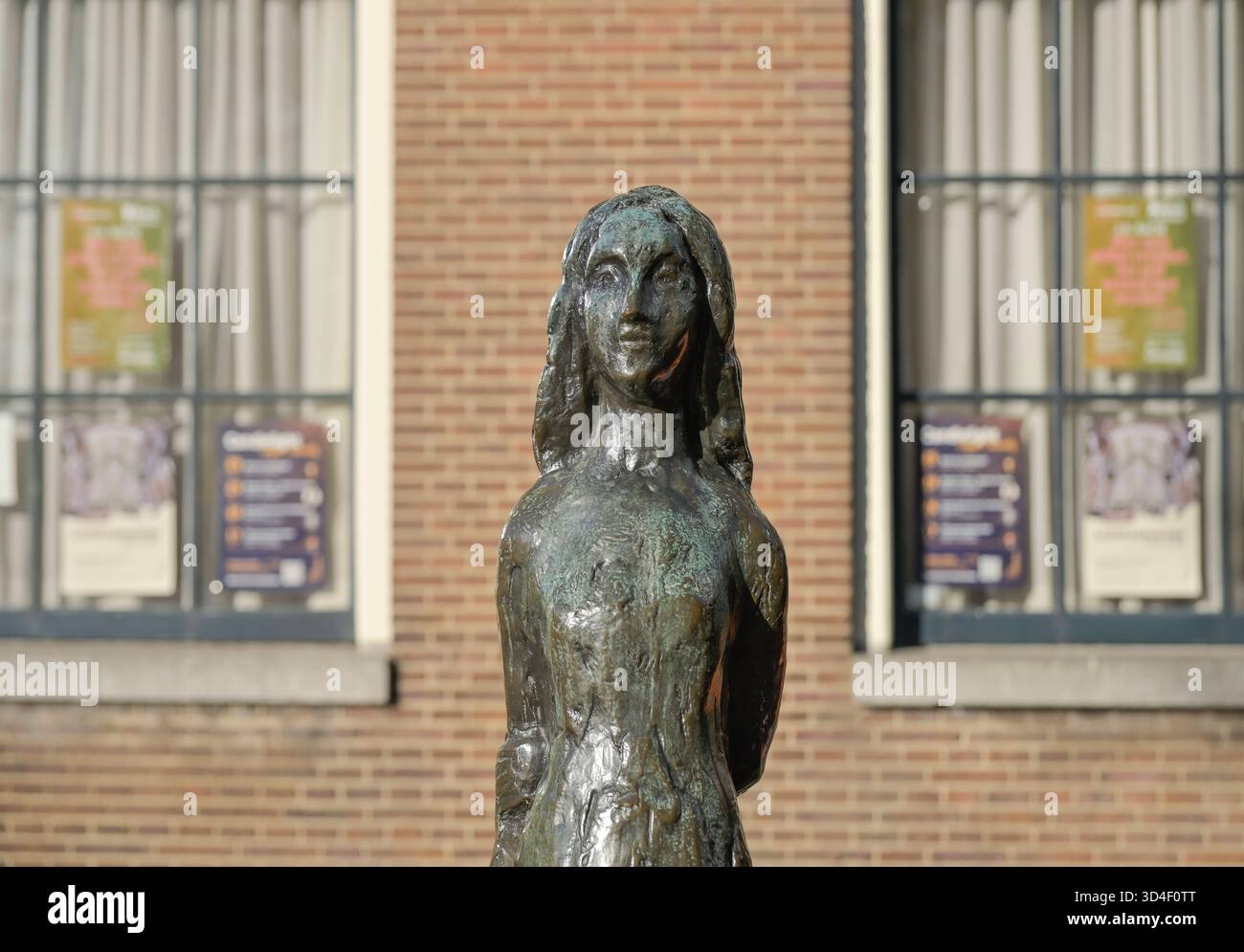 Anne Frank Monument, Westermarkt, Altstadt, Innenstadt, Amsterdam ...