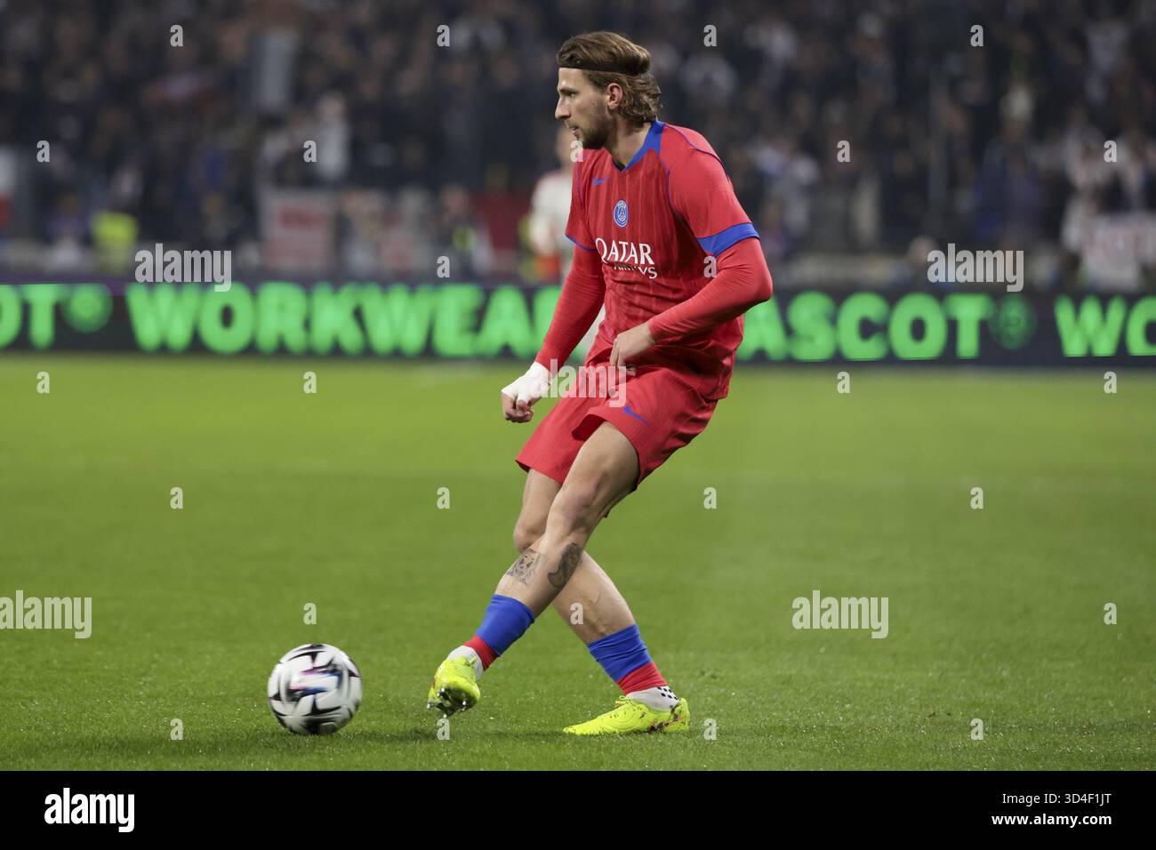 Illia Zabarnyi of PSG during the French championship Ligue 1 football ...