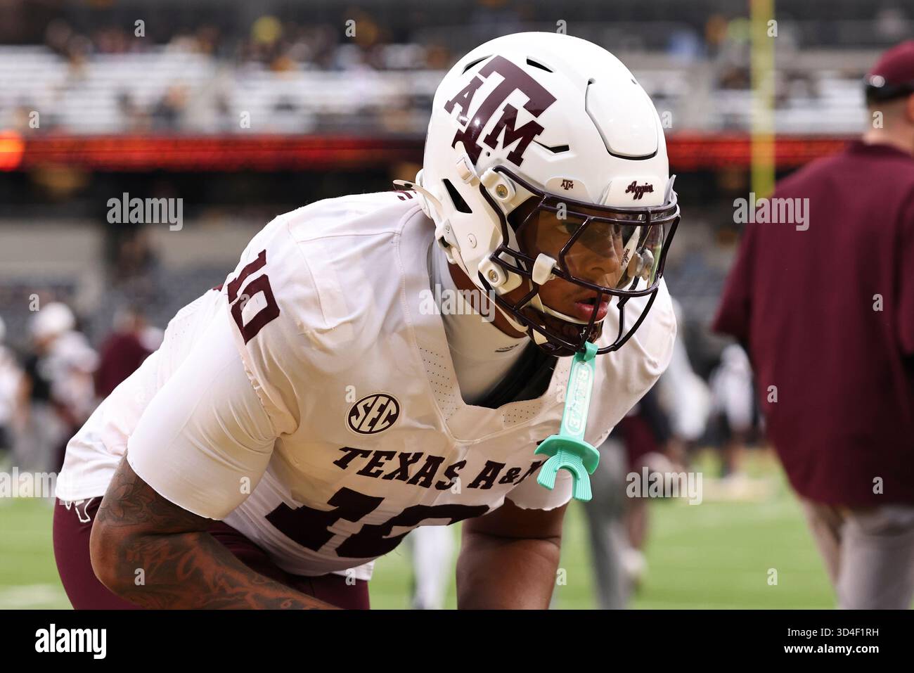 COLUMBIA, MO - NOVEMBER 08: Texas A&M Aggies defensive end Marco Jones ...