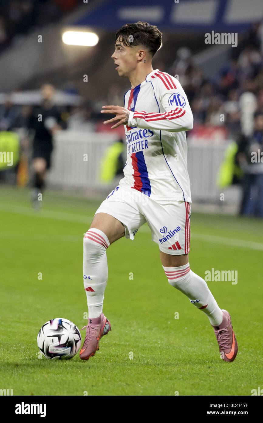 Afonso Moreira of Lyon during the French championship Ligue 1 football ...