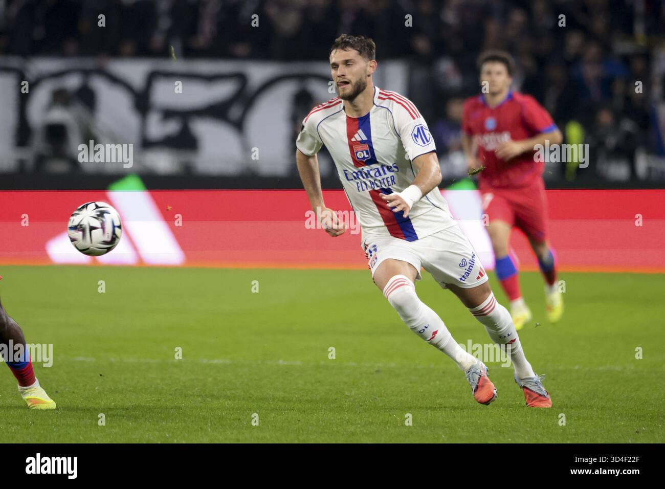 Tanner Tessmann of Lyon during the French championship Ligue 1 football ...