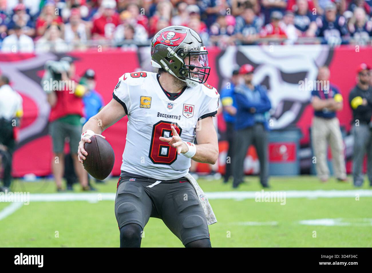 Tampa Bay, Florida, USA, November 9, 2025, Tampa Bay Buccaneers ...
