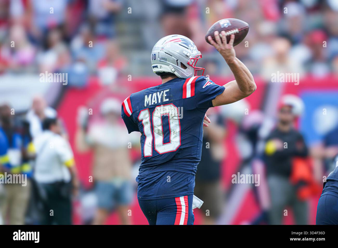 Tampa Bay, Florida, USA, November 9, 2025, New England Patriots ...