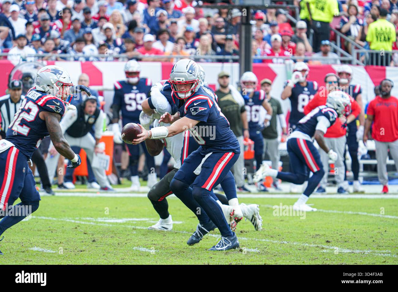 Tampa Bay, Florida, USA, November 9, 2025, New England Patriots ...