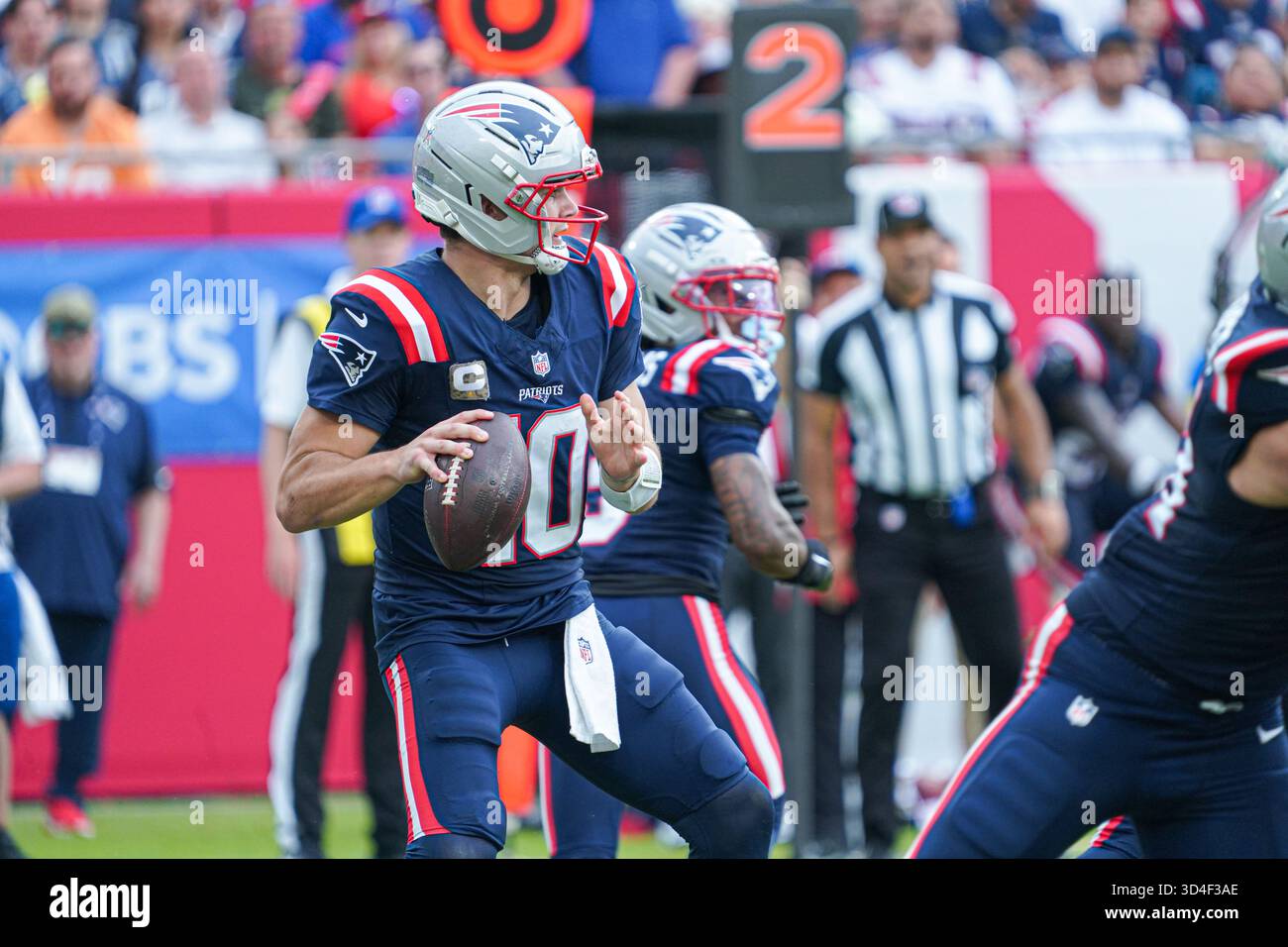 Tampa Bay, Florida, USA, November 9, 2025, New England Patriots ...