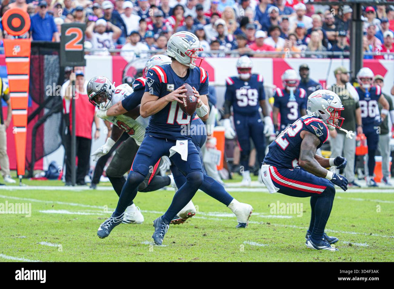 Tampa Bay, Florida, USA, November 9, 2025, New England Patriots ...