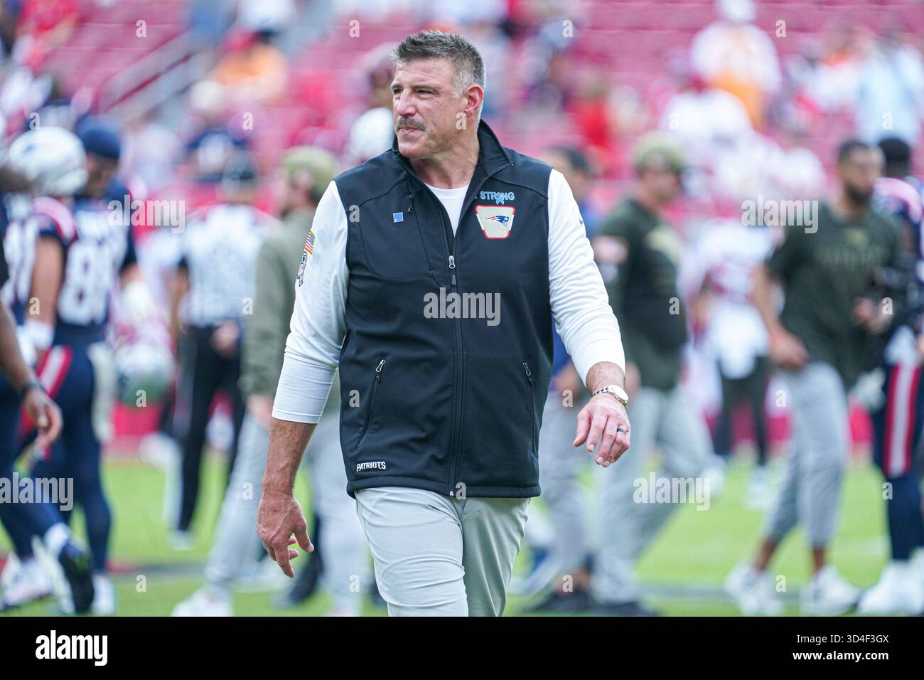 Tampa Bay, Florida, USA, November 9, 2025, New England Patriots head ...