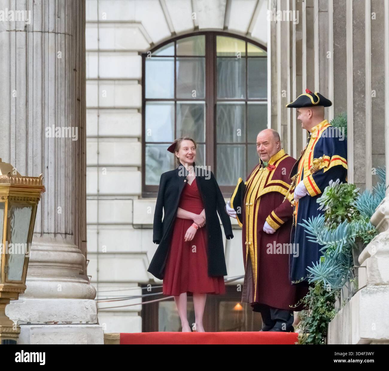 Alderman Gregory Jones KC - Sheriff of the City of London (centre) - on ...