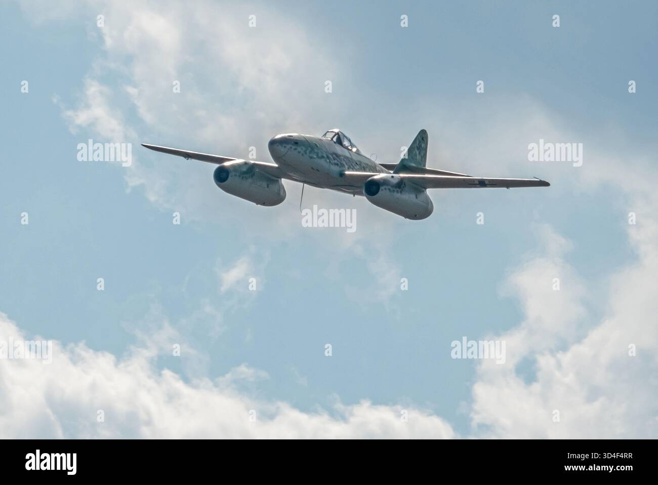MONROE, NC (USA) - November 9, 2025: A replica Messerschmitt Me 262 ...