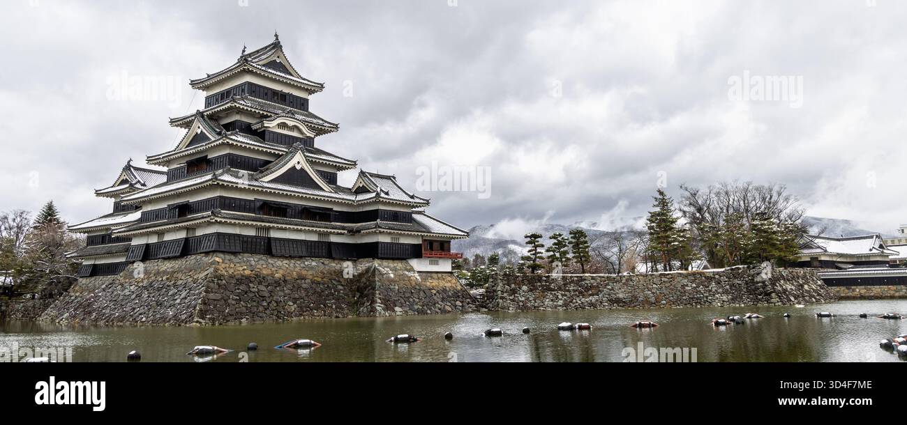 Famous Matsumoto castle originally known as Fukashi Castle National ...