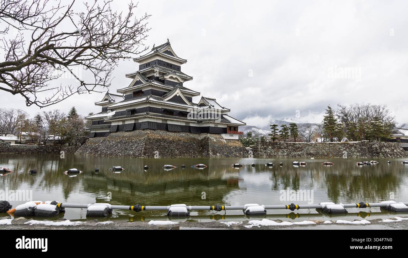 Famous Matsumoto castle originally known as Fukashi Castle National ...