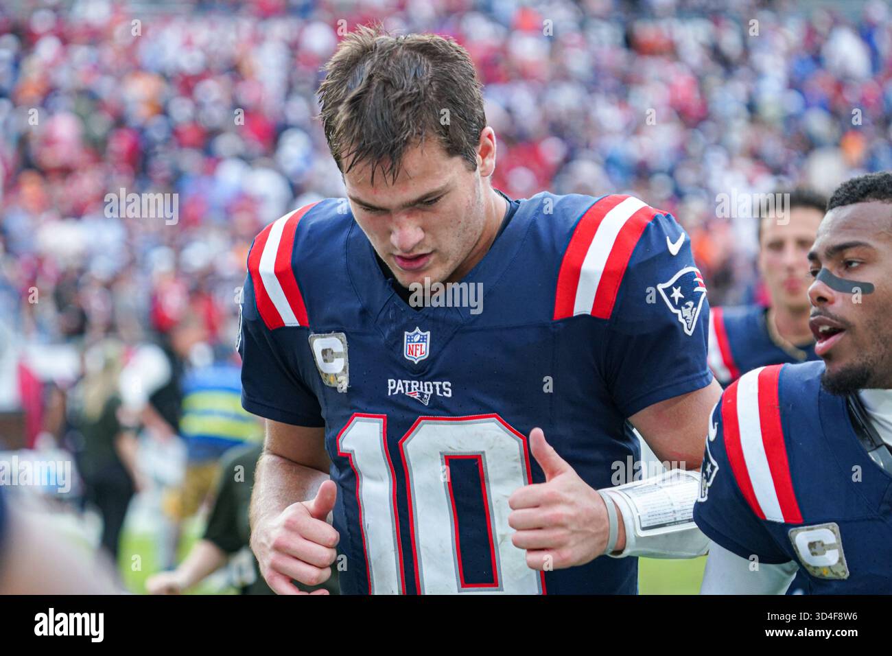 Tampa Bay, Florida, USA, November 9, 2025, New England Patriots ...