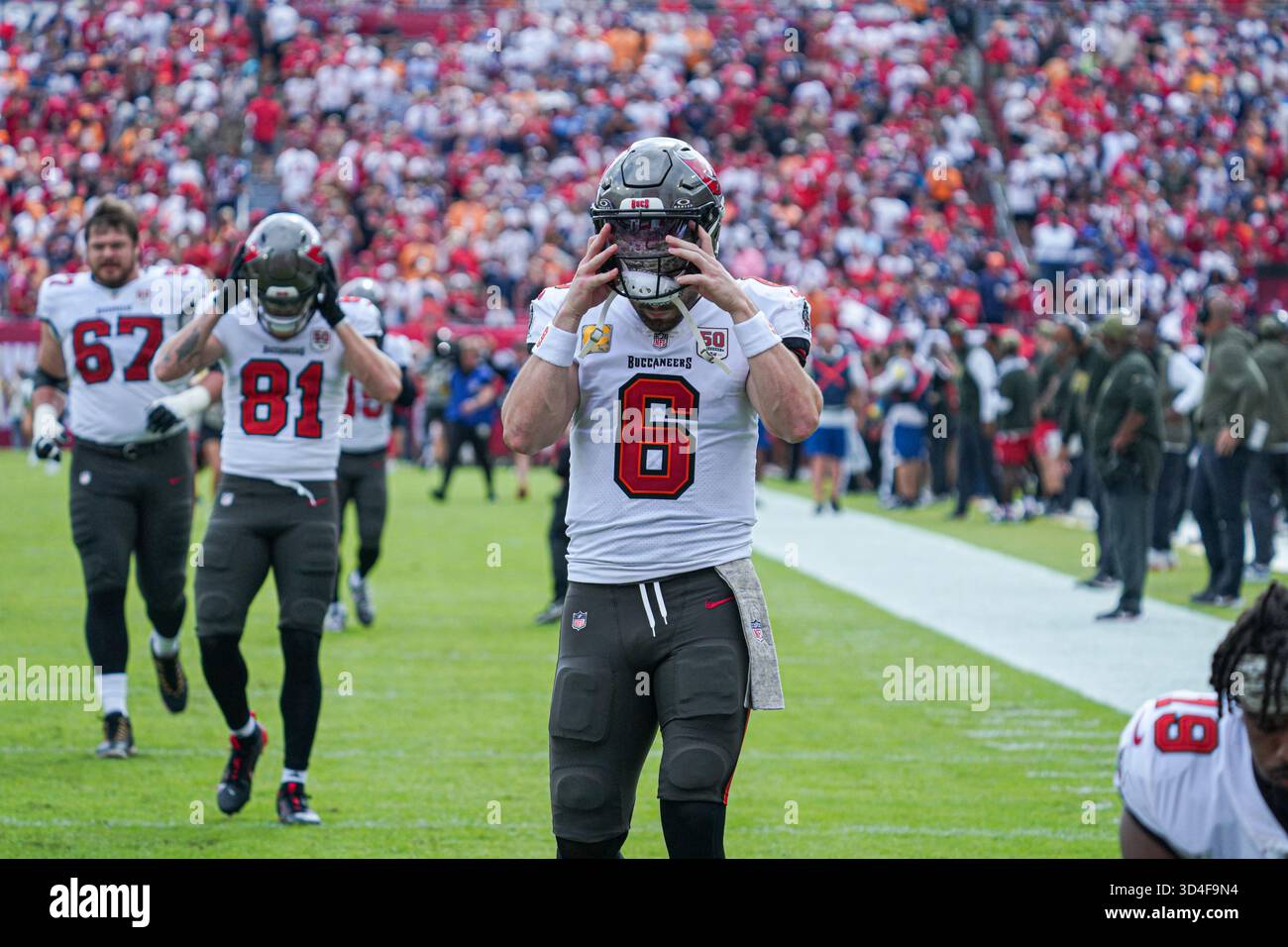 Tampa Bay, Florida, USA, November 9, 2025, Tampa Bay Buccaneers ...