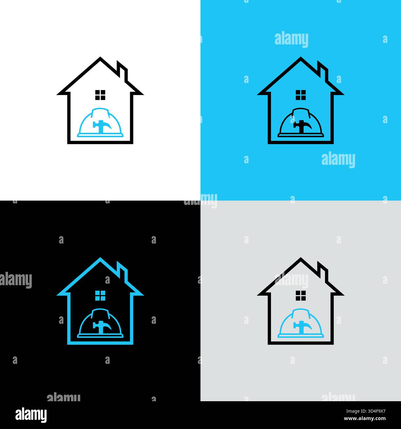 House construction plan document Stock Vector Images - Alamy