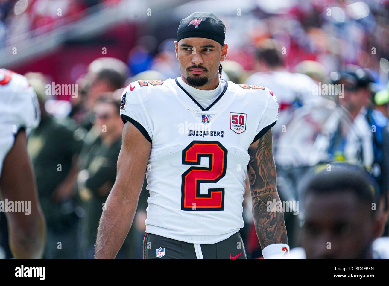 Tampa Bay, Florida, USA, November 9, 2025, Tampa Bay Buccaneers wide ...