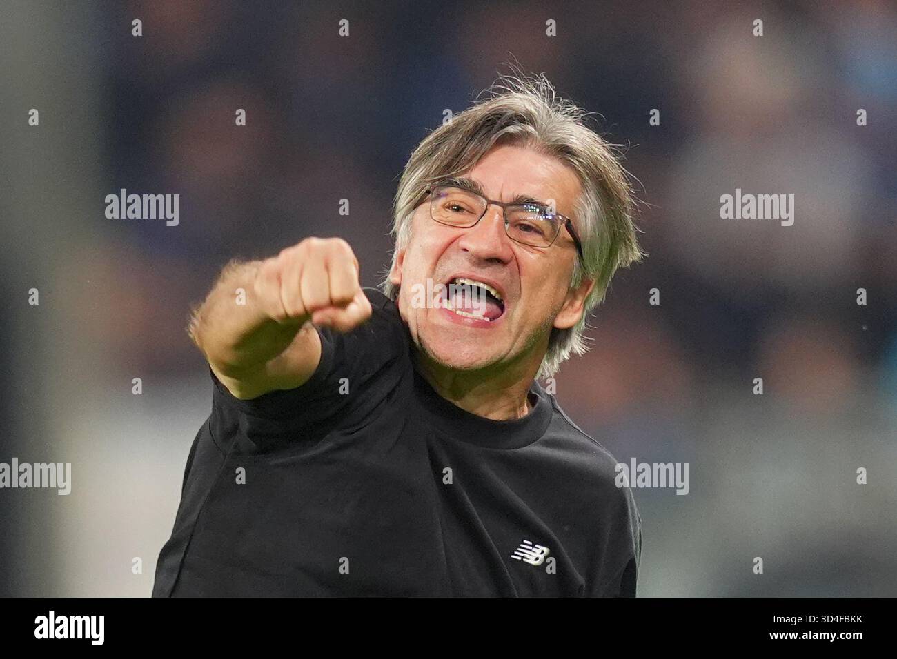 Atalanta’s head coach Ivan Juric during the Uefa Champions League ...