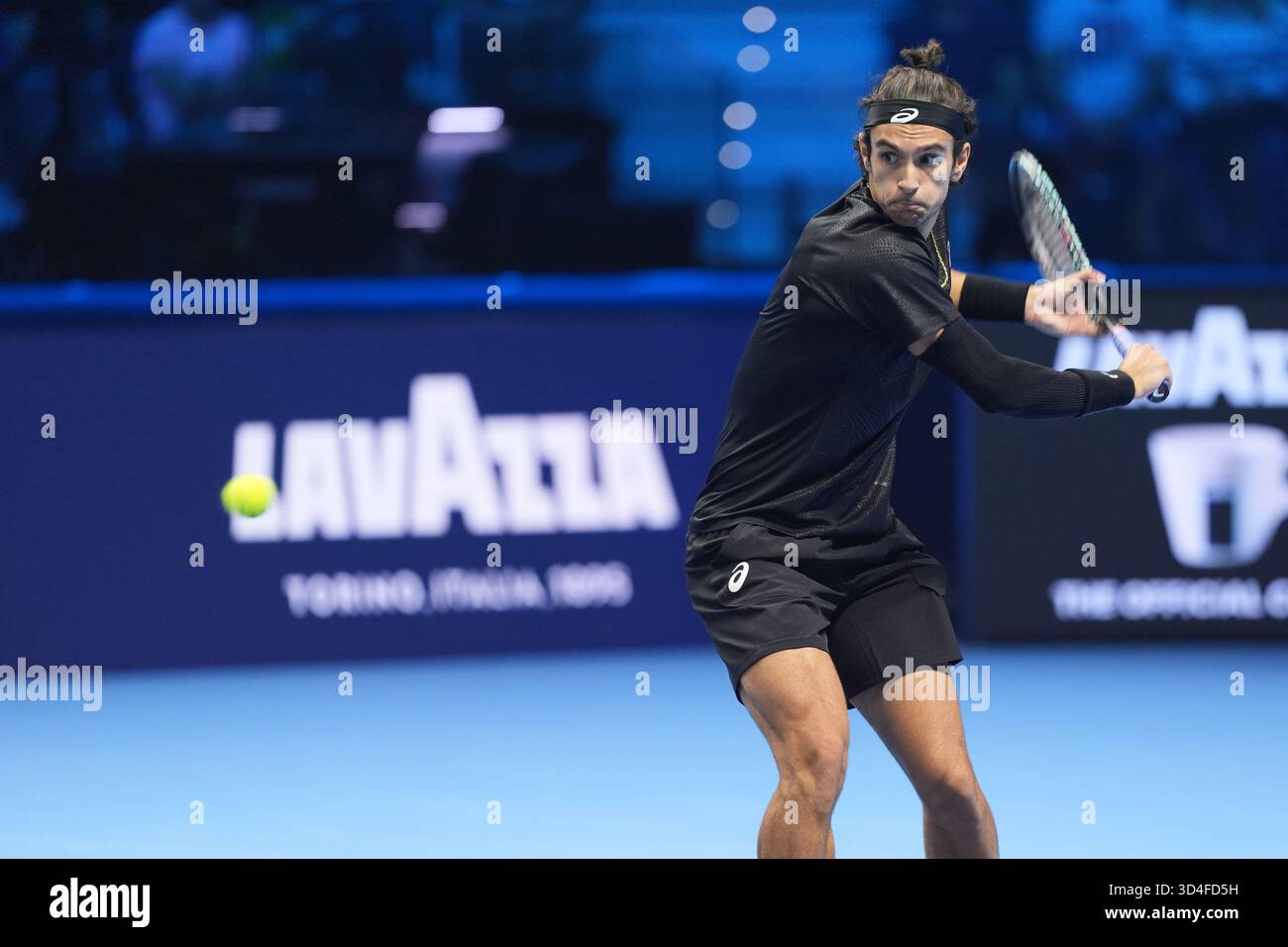 Lorenzo Musetti (Italy) during the match againts Taylor Fritz (USA ...