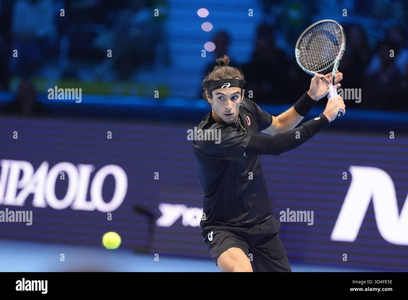 Lorenzo Musetti (Italy) during the match againts Taylor Fritz (USA ...