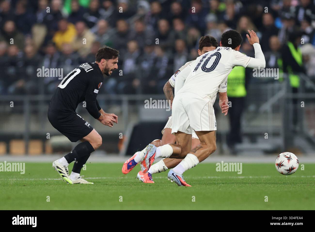 UEFA Europa League 2025 group stage match between SK Sturm Graz and ...