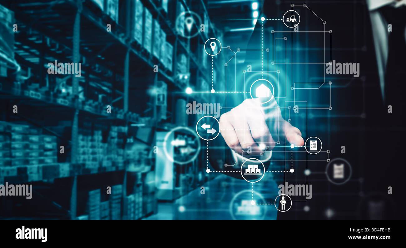 Smart warehouse management system with innovative internet of things ...