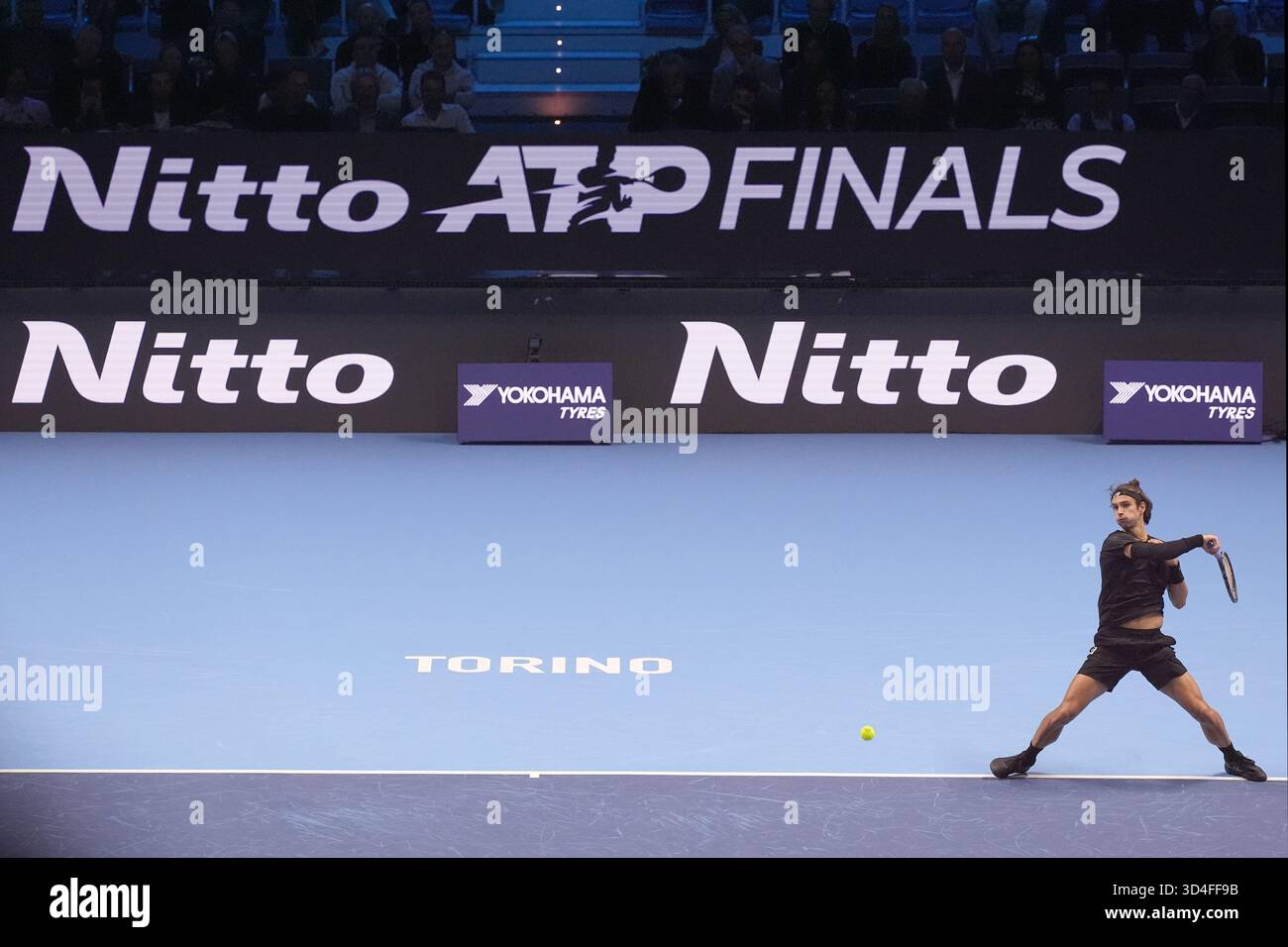 Lorenzo Musetti (Italy) during the match againts Taylor Fritz (USA ...