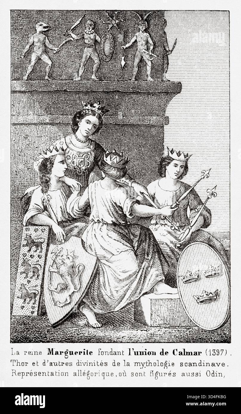 The Kalmar Union was a personal union in Scandinavia, agreed at Kalmar ...