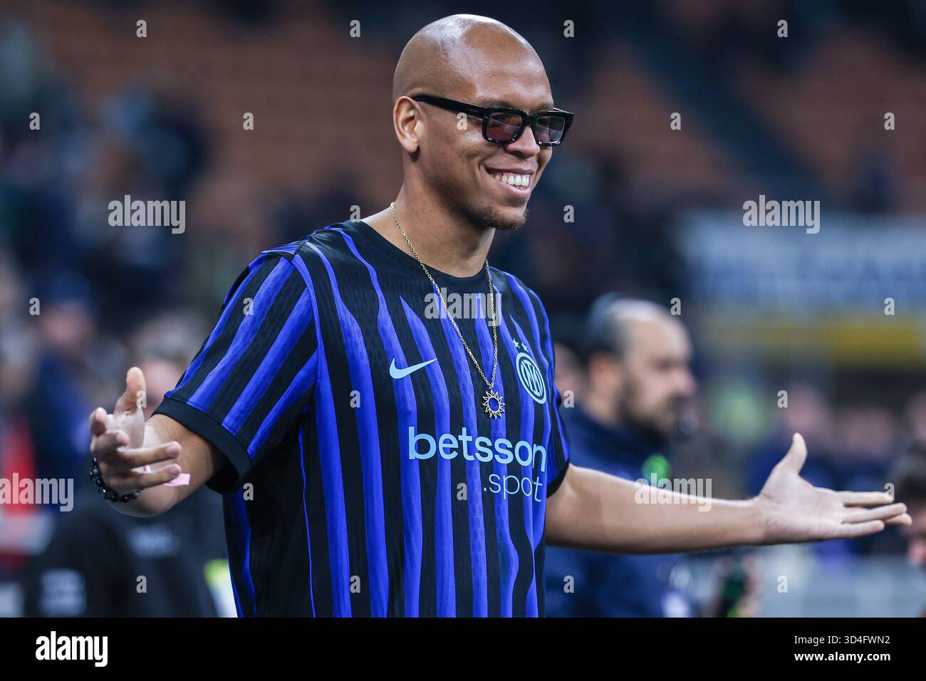 Francis Mercier dj and producer seen during Serie A 2025/26 football ...