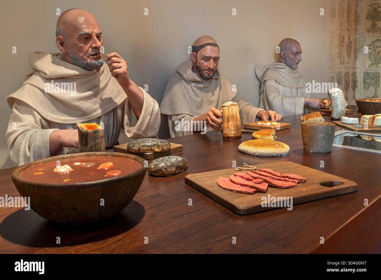Refectory monks catholic hi-res stock photography and images - Alamy