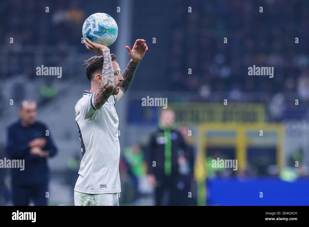 Manuel Lazzari of SS Lazio seen in action during Serie A 2025/26 ...