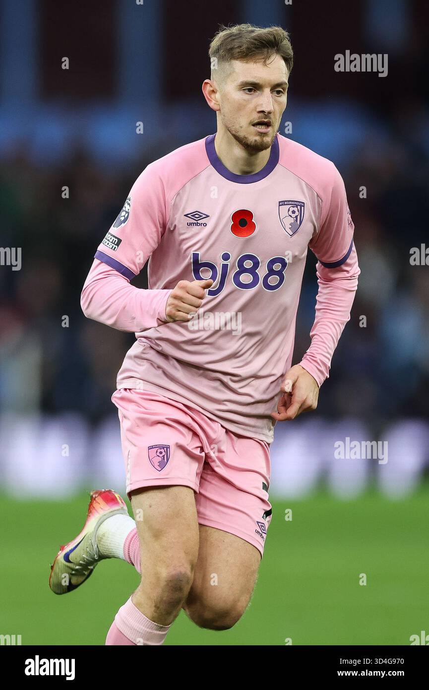Bournemouth's David Brooks during the Premier League match at Villa ...