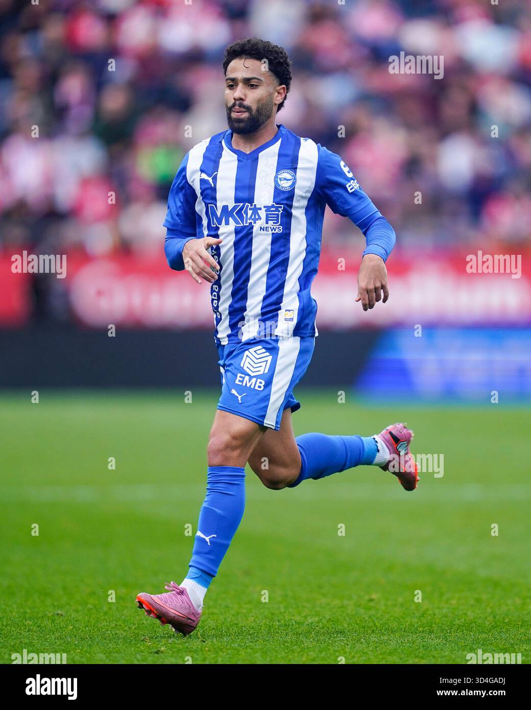 Calebe of Deportivo Alaves during the La Liga match 2025-2026, date 12 ...