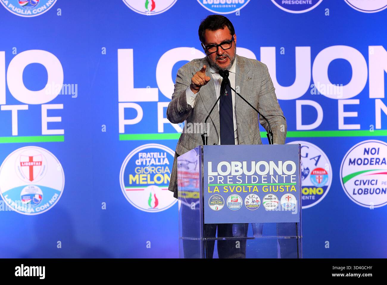 Intervento di Matteo Salvini. La premier Giorgia Meloni è arrivata a ...