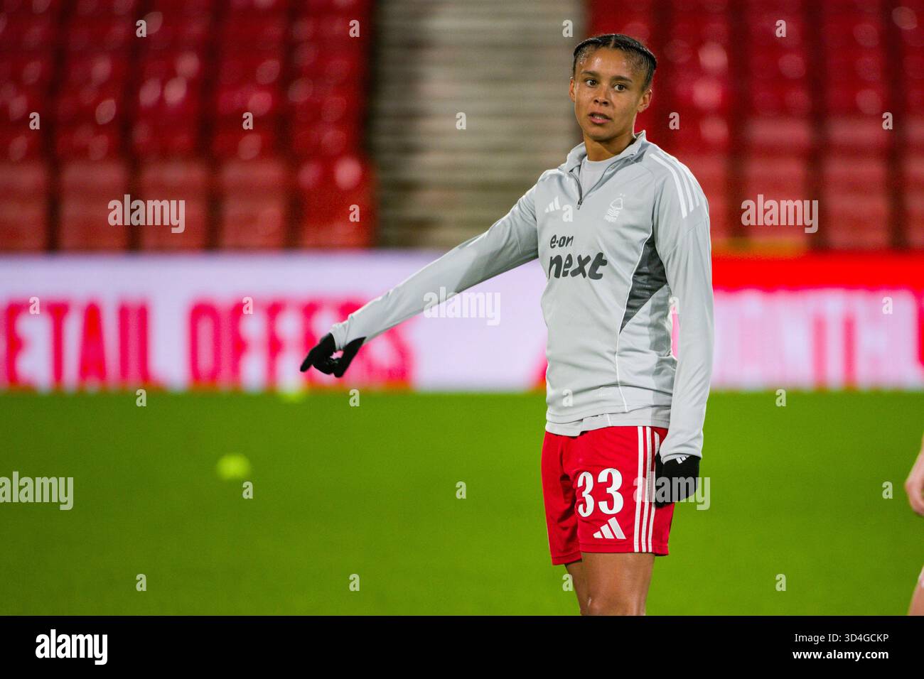 Nottingham, UK. 10th November, 2025. Chantelle Boye-Hlorkah of ...