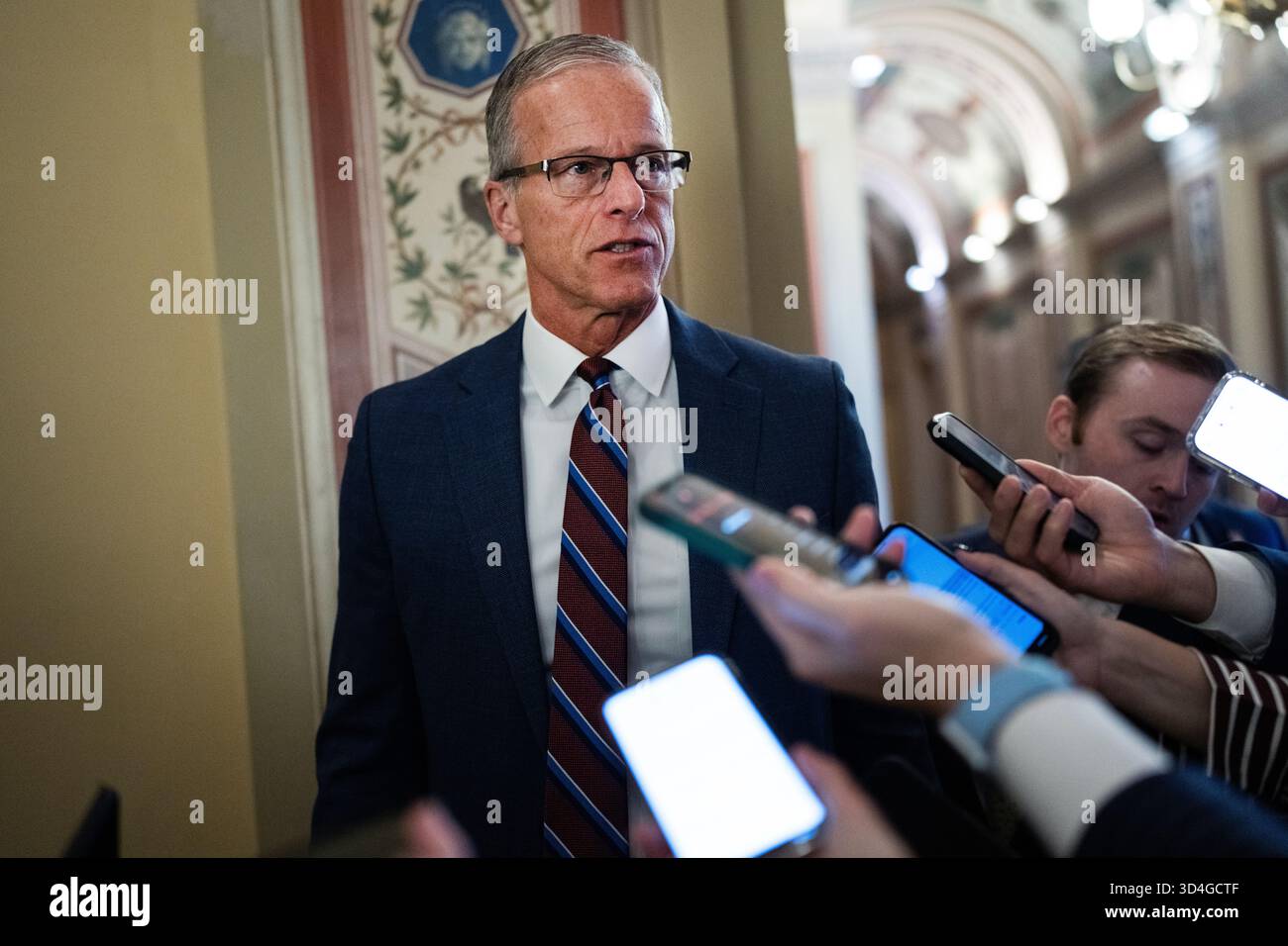UNITED STATES - NOVEMBER 10: Senate Majority Leader John Thune, R-S.D ...
