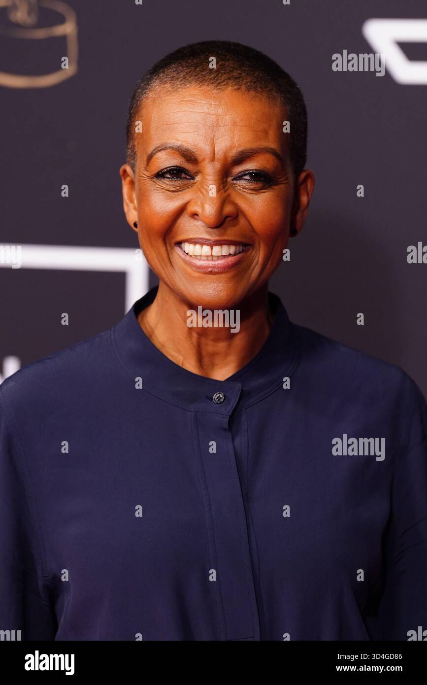 Adjoa Andoh arriving for the announcement of the 2025 Booker Prize ...