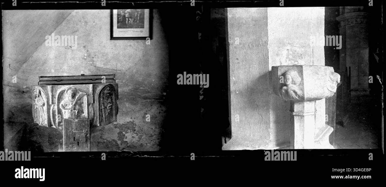 These two photographs taken by Josep Maria Armengol i Bas show the ...