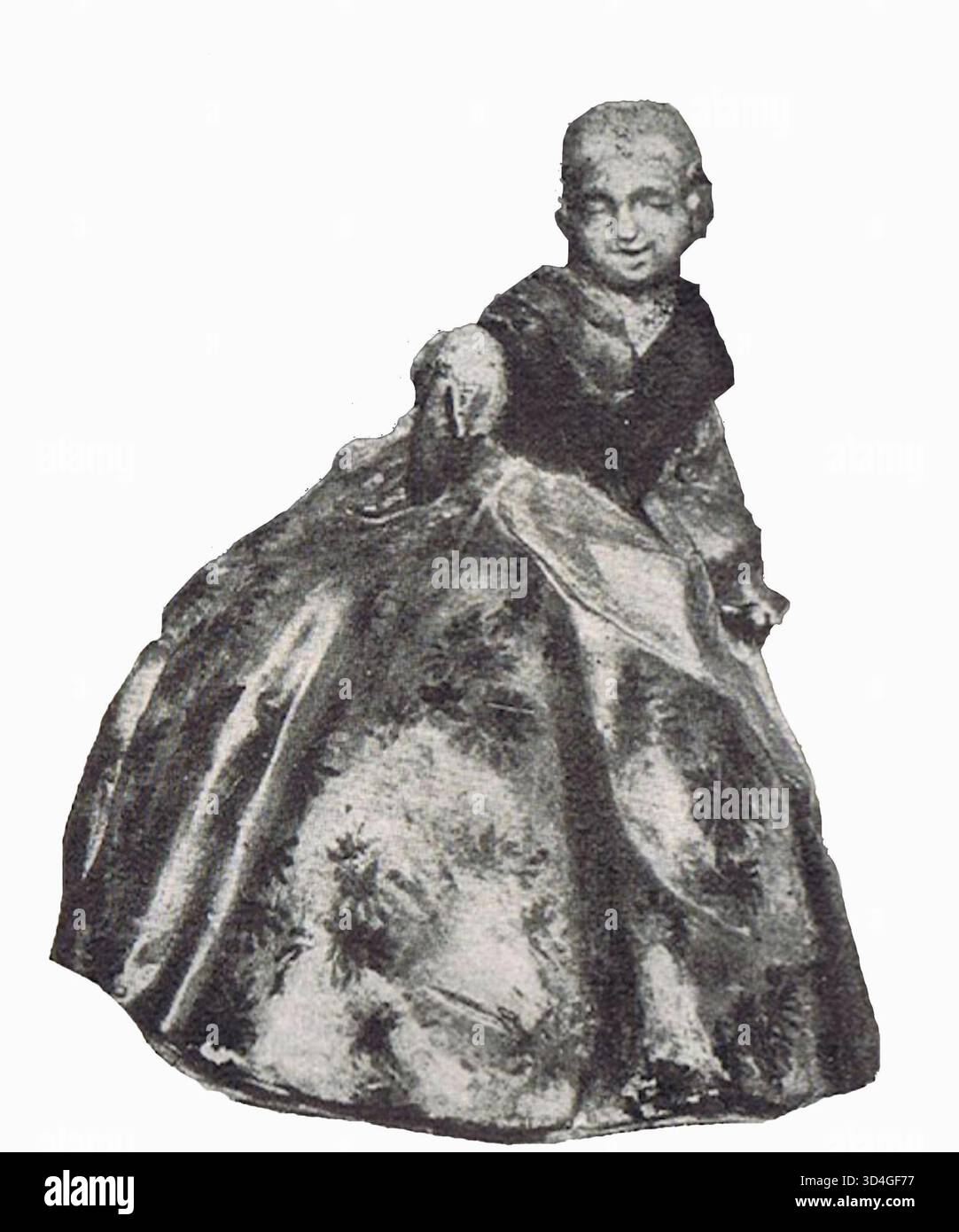 Figurine model woman in Cut Out Stock Images & Pictures - Alamy