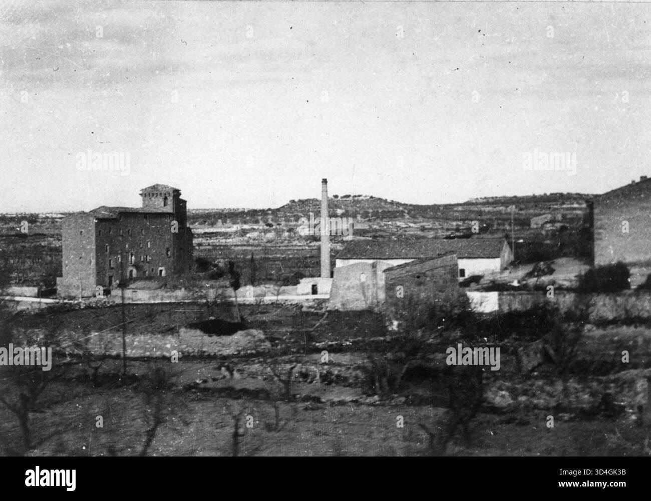 General view of La Floresta featuring a large chimney, captured by ...