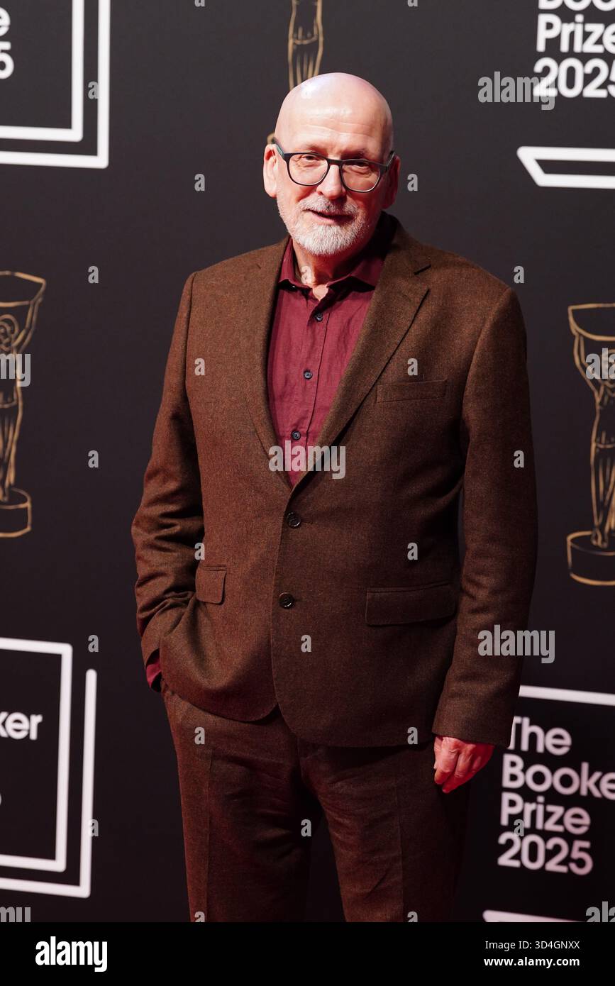 Roddy Doyle arriving for the announcement of the 2025 Booker Prize ...