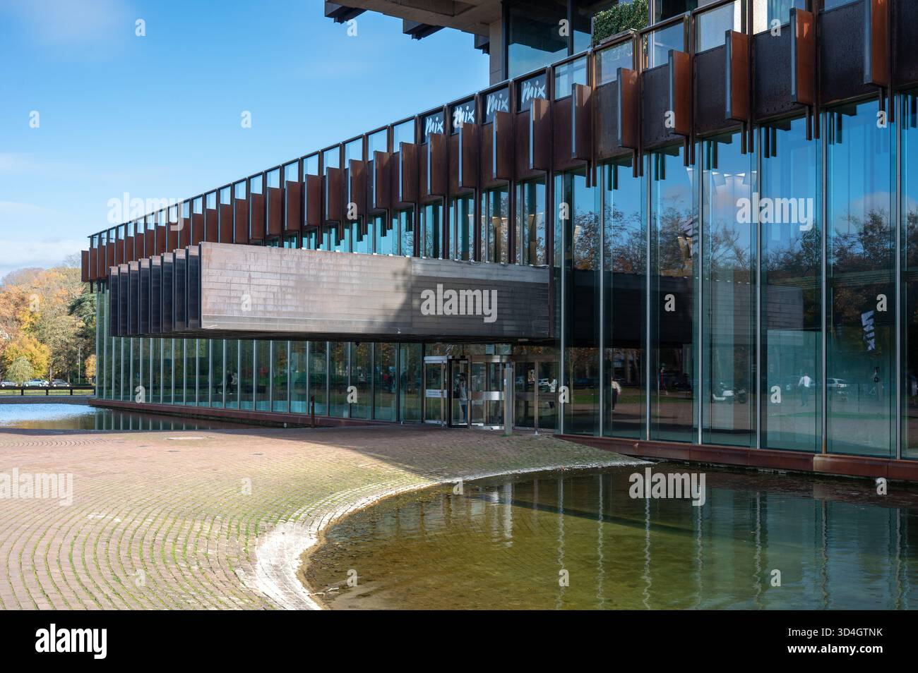 The photograph shows the former Royal Belge headquarters, an iconic ...