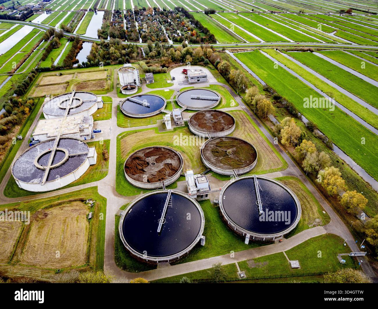 Renovation of the gouda water treatment circuit hi-res stock ...