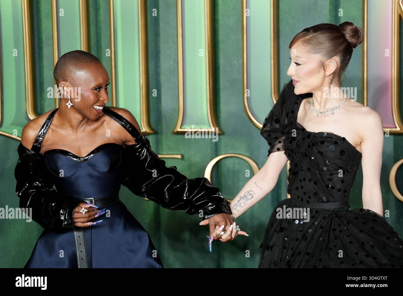 Wicked for good ariana grande cynthia hi-res stock photography and ...