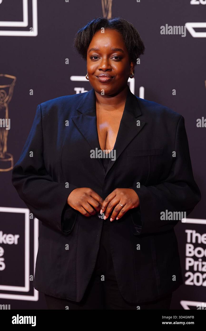 Lolly Adefope arriving for the announcement of the 2025 Booker Prize ...